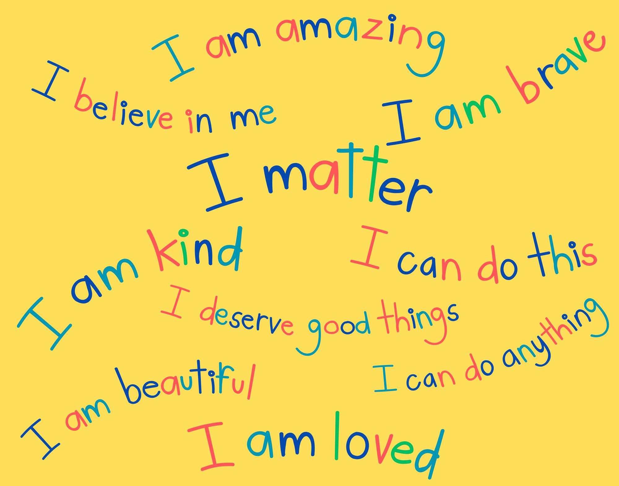 Kids Positive Affirmation Puzzle: Inspirational Learning Toy ...