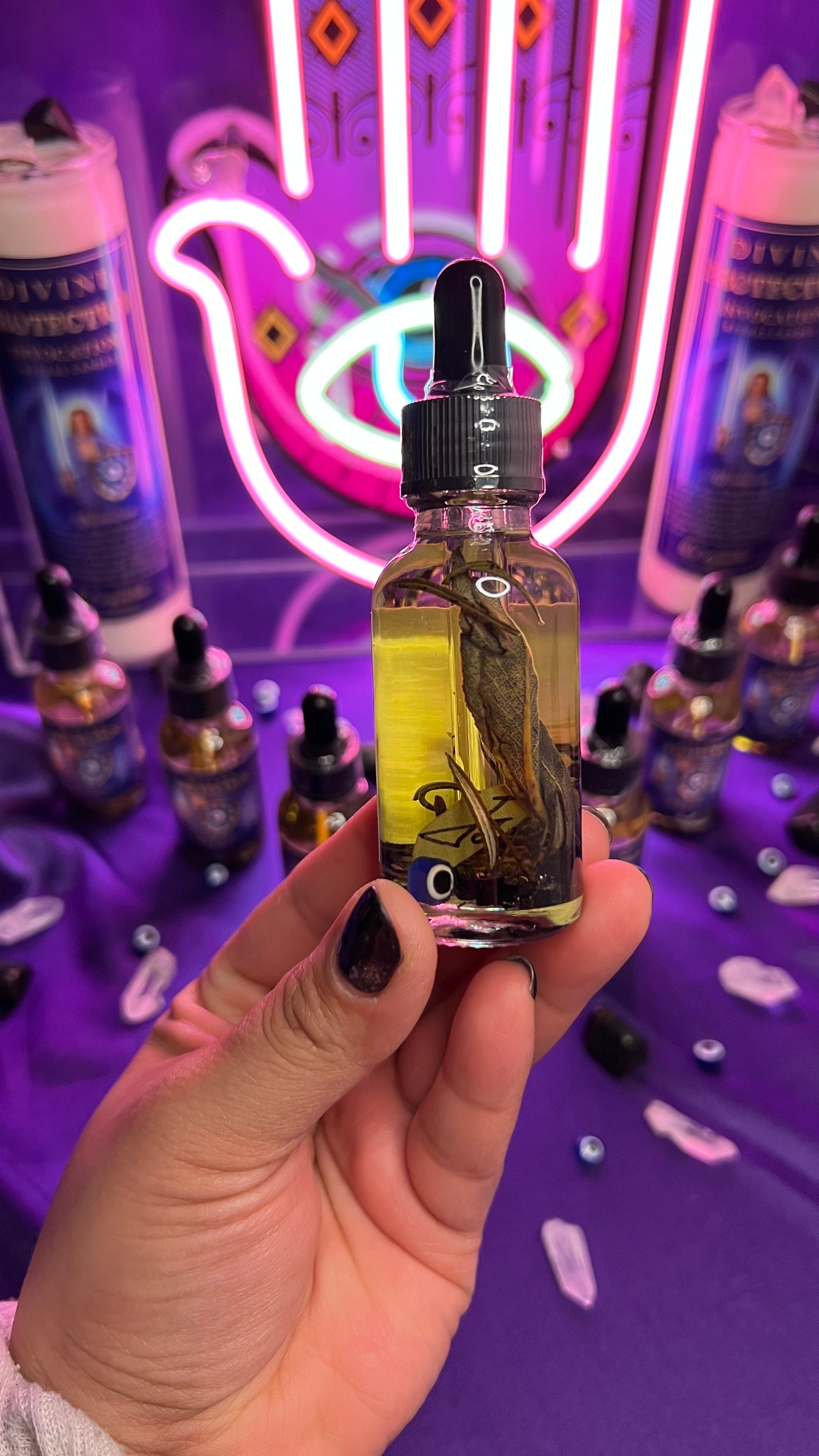 Divine Protection Invocation Ritual Oil 1oz. With Archangel Michael ...