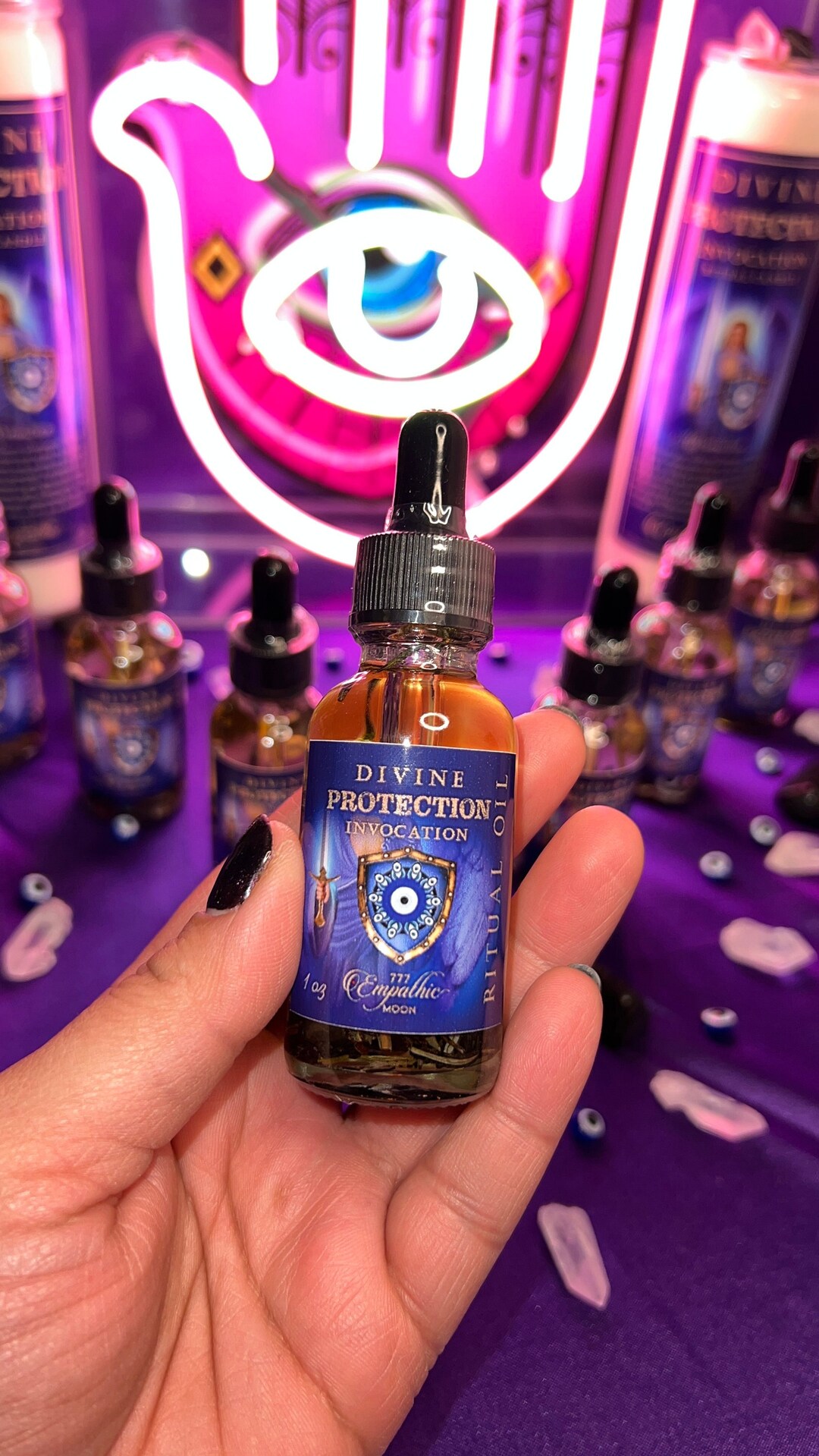Divine Protection Invocation Ritual Oil 1oz. With Archangel Michael ...