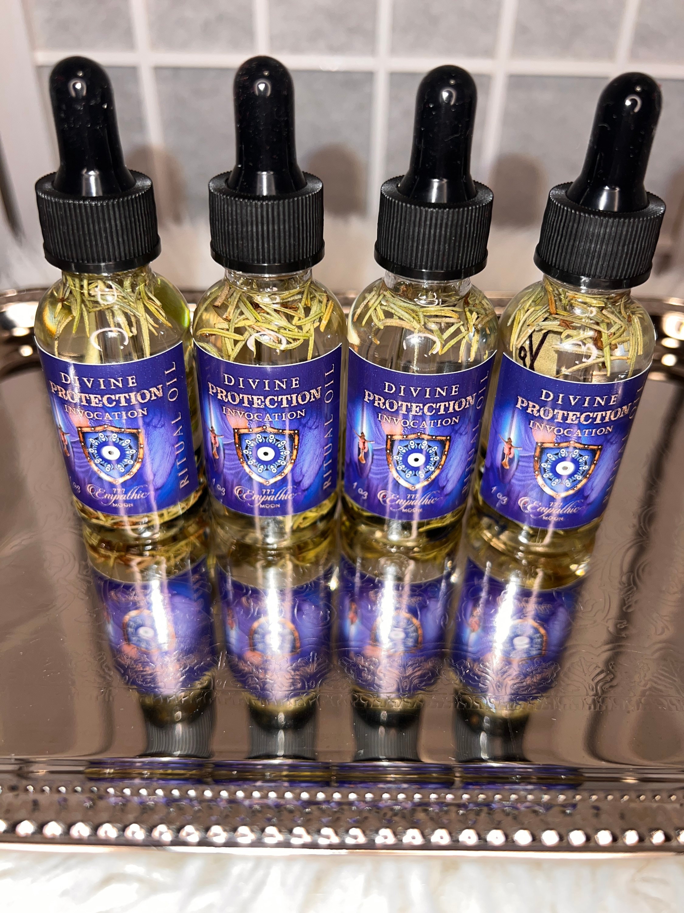 Divine Protection Invocation Ritual Oil 1oz. With Archangel Michael ...