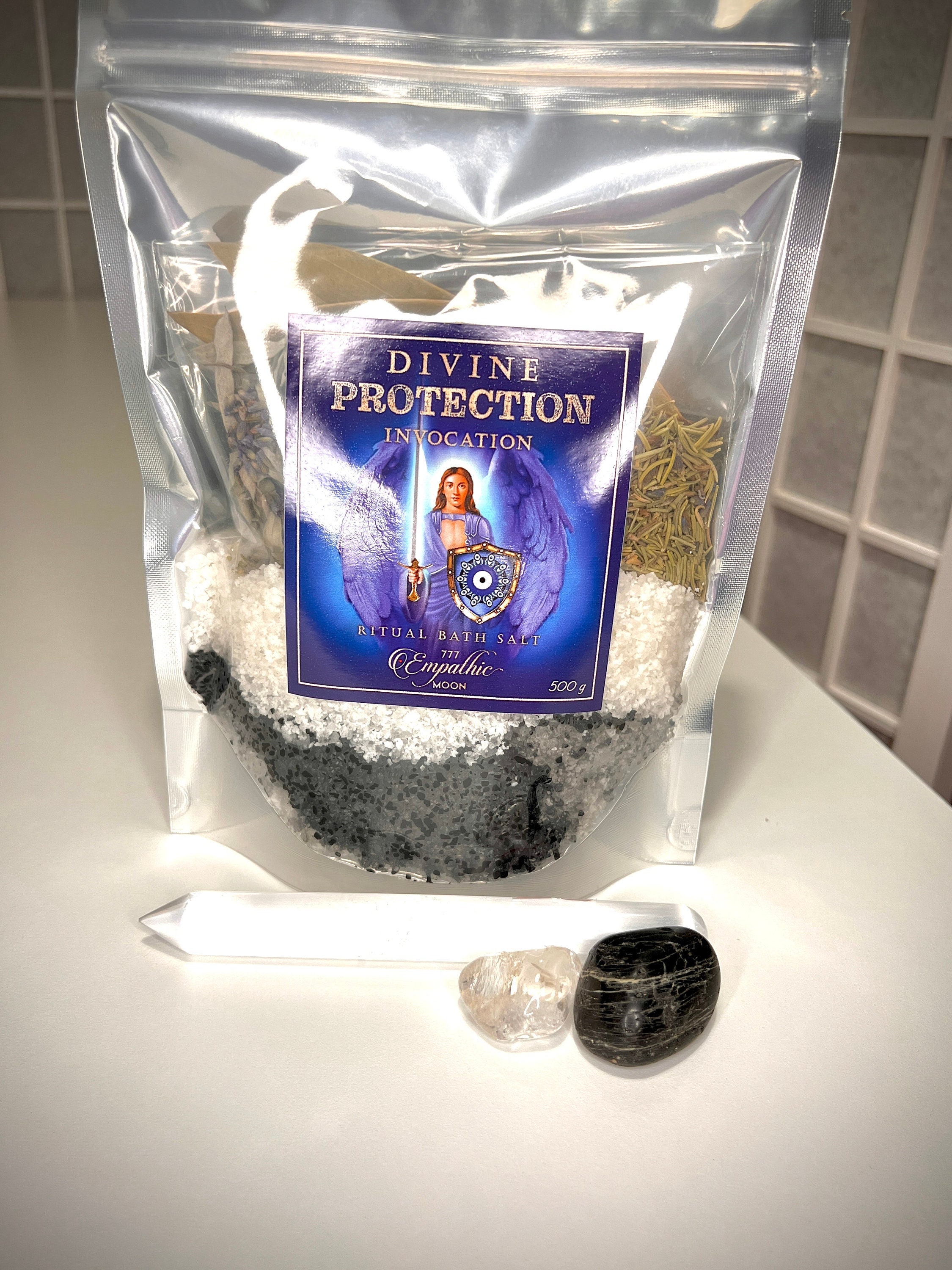 Divine Protection Invocation Ritual Bath Salt With Archangel Michael ...