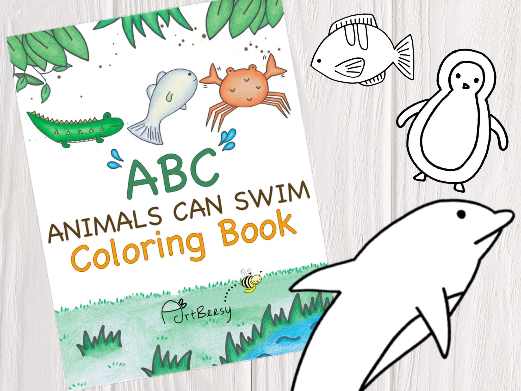 Swimmy Coloring Pages