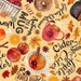 Apple Cider Text Cotton Fabric, Cider Season Timeless Treasure CD2919 ...