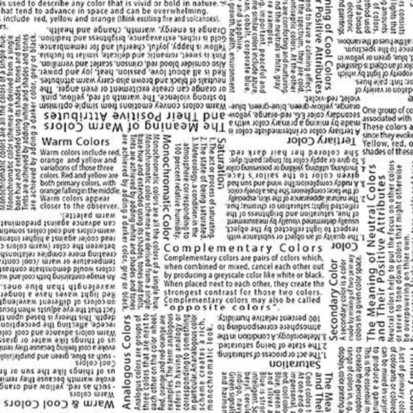 Newsprint Fabric - Etsy