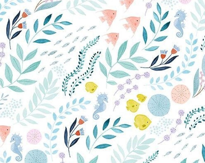 Upstream Cotton Fabric, Under the Sea Dear Stella STELLA-D2379 FQ Fat ...
