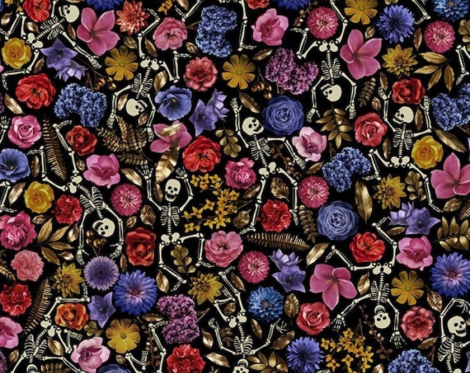 Neighborhood Watch Halloween Cotton Fabric, an Eerie Welcome 22292, 3 ...