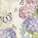Hydrangeas Large Panel Cotton Fabric, Hydrangea Mist 39818-243 Susan ...