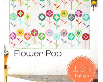 Flower Pop Pattern by Sew Kind of Wonderful - Etsy