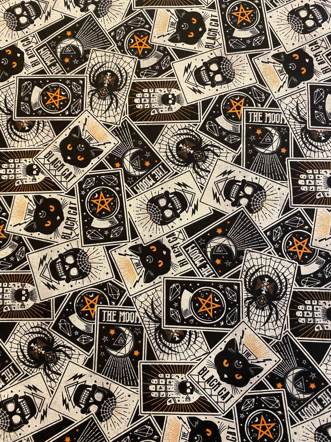 Black Magic Tossed Cards Tarot Card Deck Toss for Fortune - Etsy