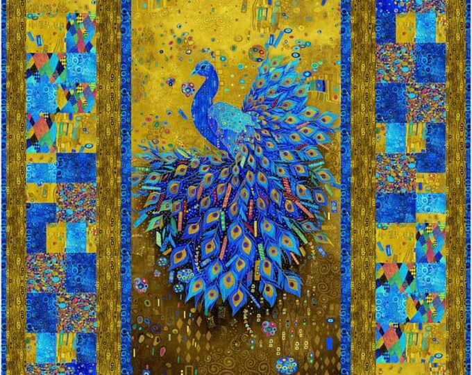 Fractured Gold Quilt Kit With Fabric and Pattern for Quilt Top ...