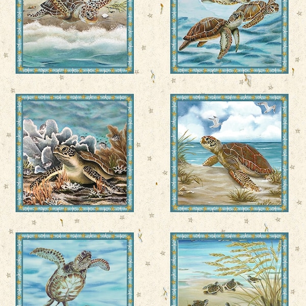 Sea Turtle Panel - Etsy
