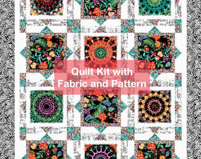 Hothouse Magic Quilt Kit With Fabric and Pattern for Quilt Top and ...