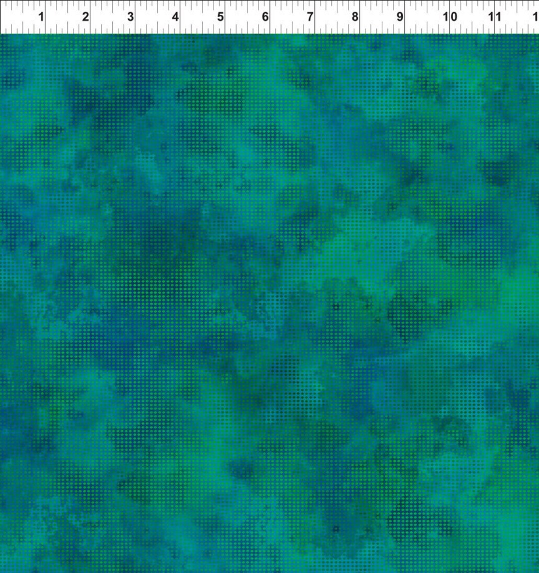 Pond Dit-dot Cotton Fabric - Southwest - 1DDE29 - in the Beginning ...