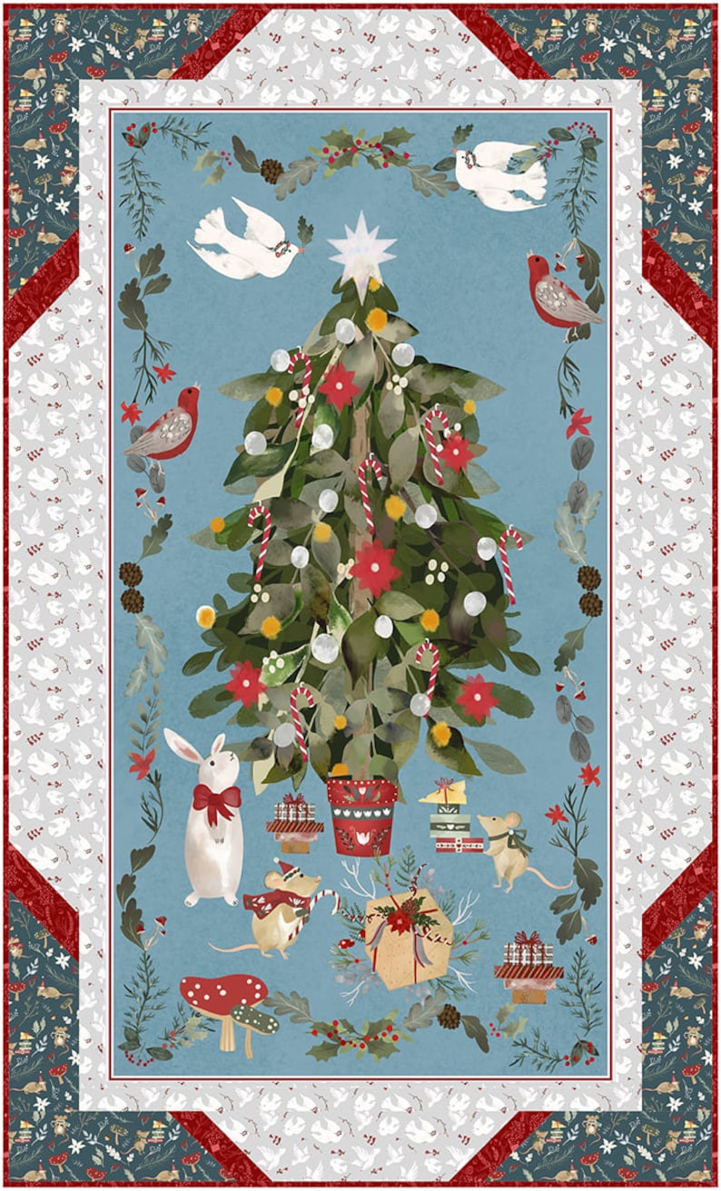 Christmas for All Quilt Kit With Fabric and Pattern for Quilt Top and ...