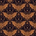 Floral Bat Damask Cotton Fabric Lewis & Irene A720 Halloween Witchy ...