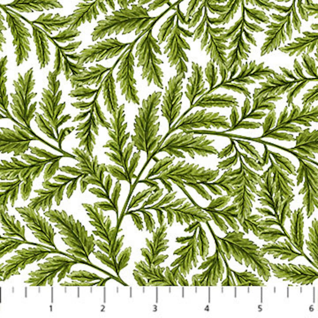 Ferns Cotton Fabric 25459-10 Sunshine Harvest, Northcott Thanksgiving ...