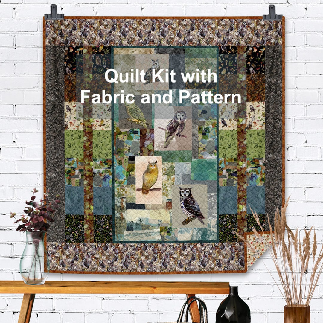 Wild Wonder Through the Window Quilt Kit With Fabric and Pattern for ...