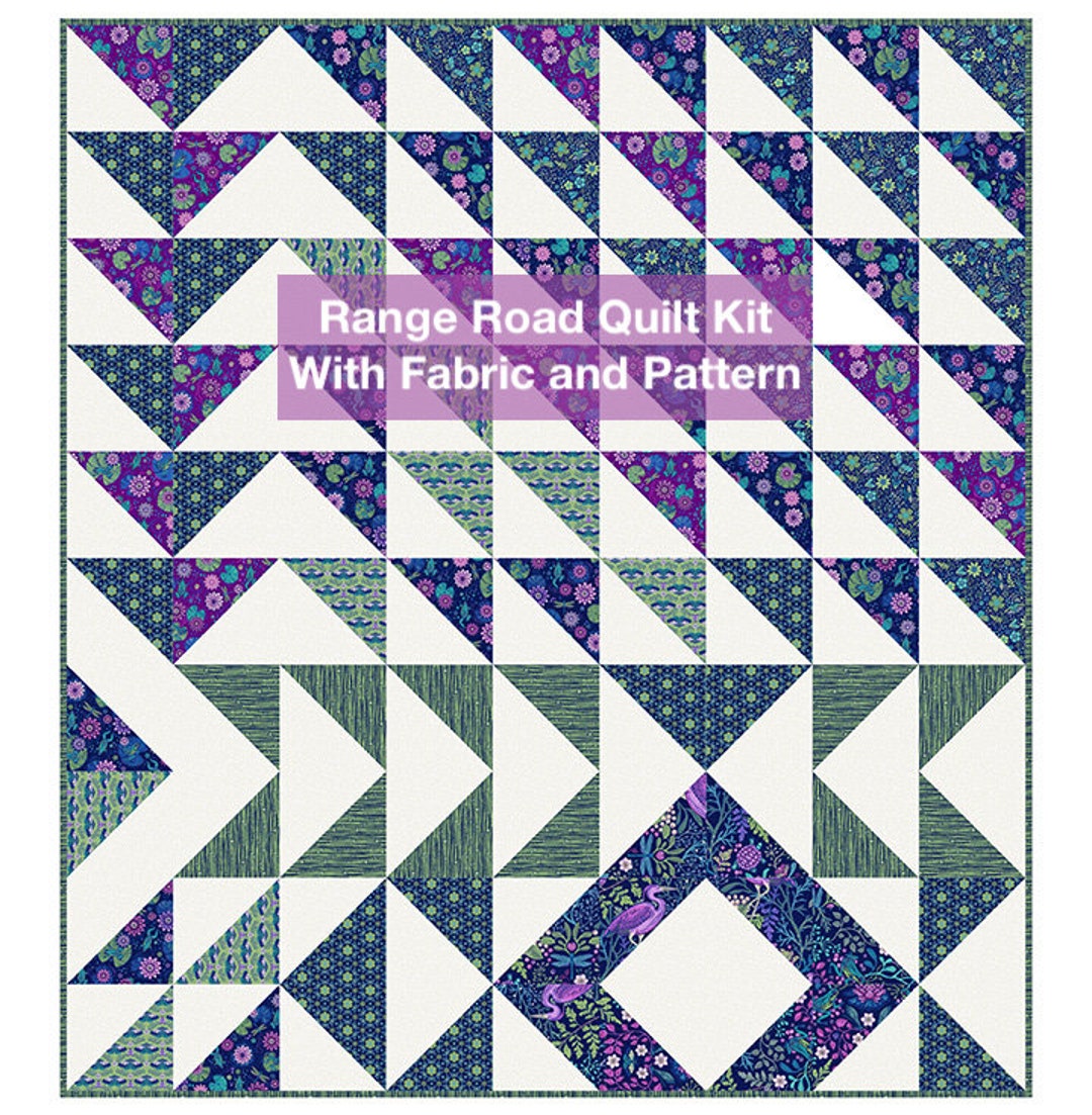 Range Road Quilt Kit With Fabric and Pattern for Quilt Top & Binding ...