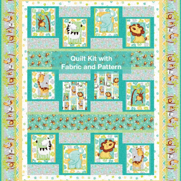 Safari Baby Quilt Pattern - Etsy