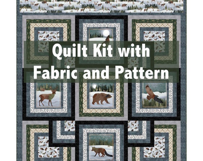 Step Into Moonlight Quilt Kit With Fabric and Pattern for Quilt Top ...
