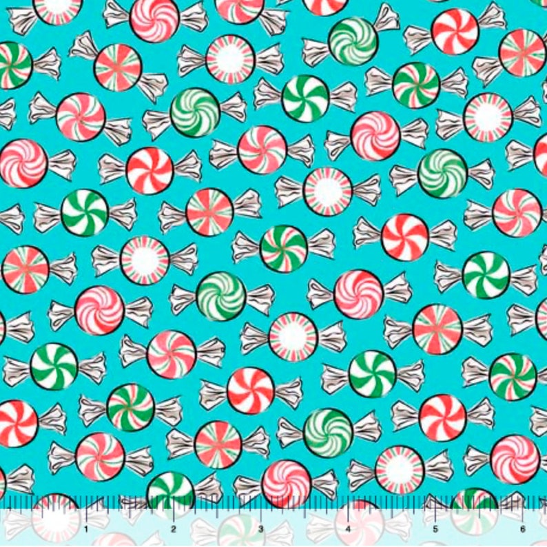 Christmas Mints Cotton Fabric, 30358 Holiday Party Ink & Arrow QT ...