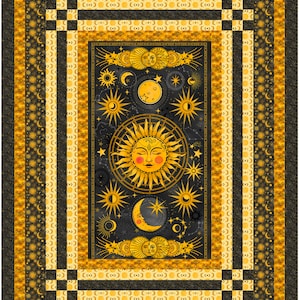 Celestial Panel Cotton Fabric, 3290P-99 Celestial Galaxy, Color Pop ...