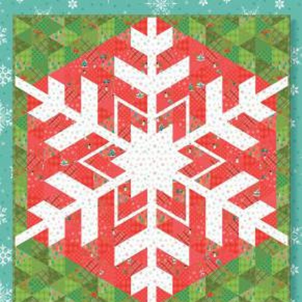 Snowflake Quilt Pattern - Etsy
