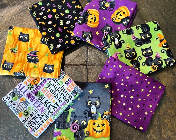 Cast a Spell Fat Quarter Bundle W/optional Panel 15 Pieces Silver ...
