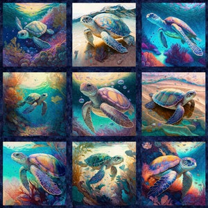 Blue Travelers Quilt Kit With Fabric and Pattern for Quilt Top ...