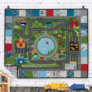 13 Piece Beep Beep Fat Quarter Bundle With Optional Play Panel Cotton ...