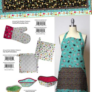 Kitchen Utensils Cotton Fabric What's Cookin' Turnowsky QT Fabrics ...