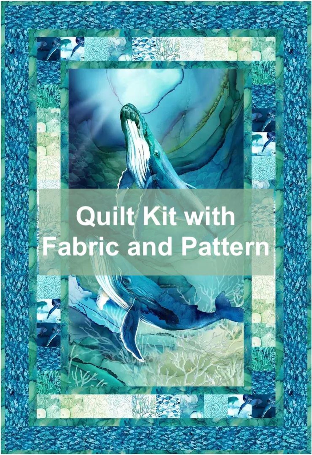Island Chain Quilt Kit With Fabric and Pattern for Quilt Top and ...