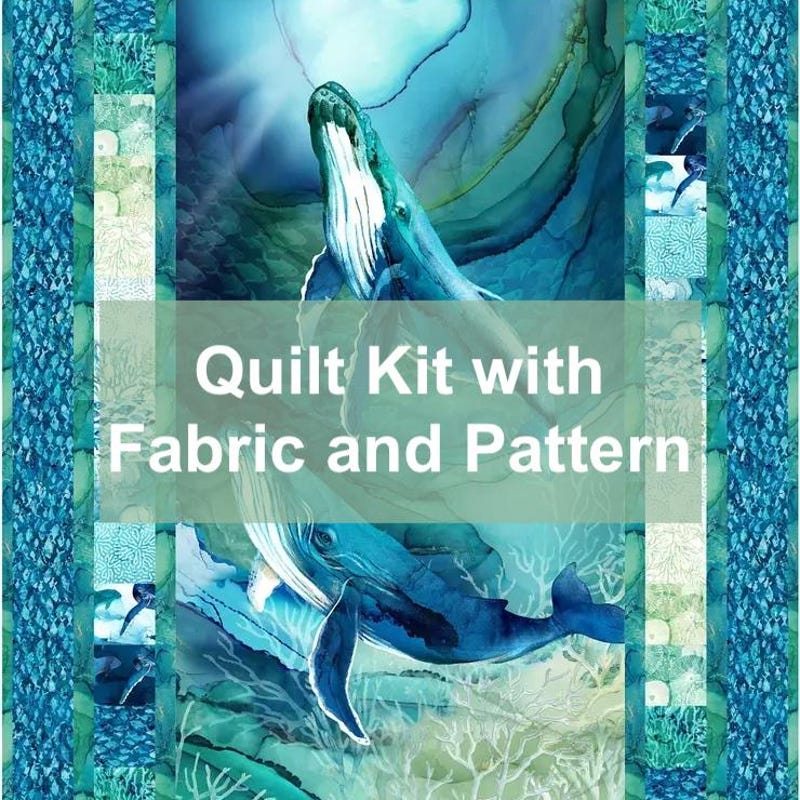 Ocean Quilt Panel - Etsy