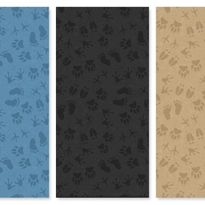 Cryptid Track Prints Cotton Fabric CD13285 Legends of the National ...