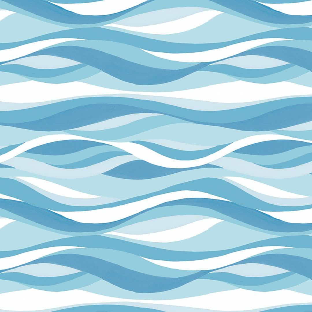 Ocean Texture Cotton Fabric, C14803-AQUA Free as the Ocean, Riley Blake ...
