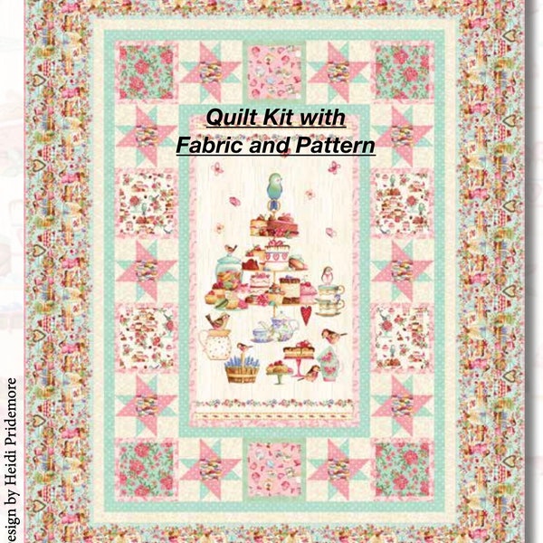 Tea Party Quilt Pattern - Etsy