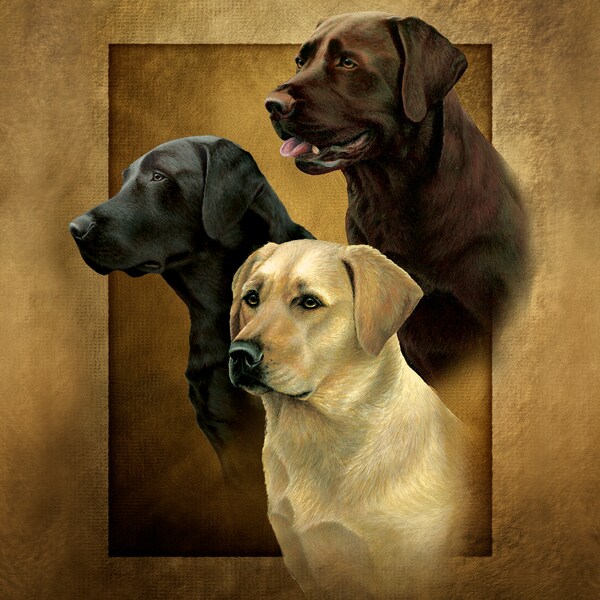 Lab Quilt Panel - Etsy