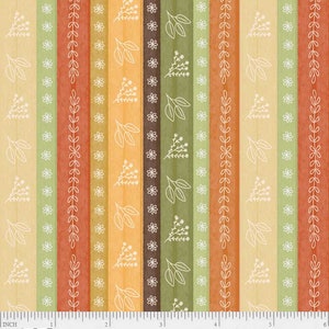 Harvest Stripe Cotton Fabric, Harvest Minis HMIN 5467MU Pink Light ...