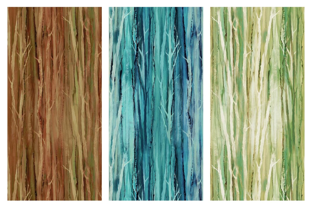 Twig Texture Cotton Fabric Cedarcrest Falls DP26910 Deborah Edwards ...