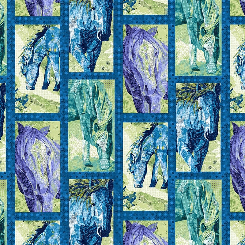 Horses Fabric - Etsy