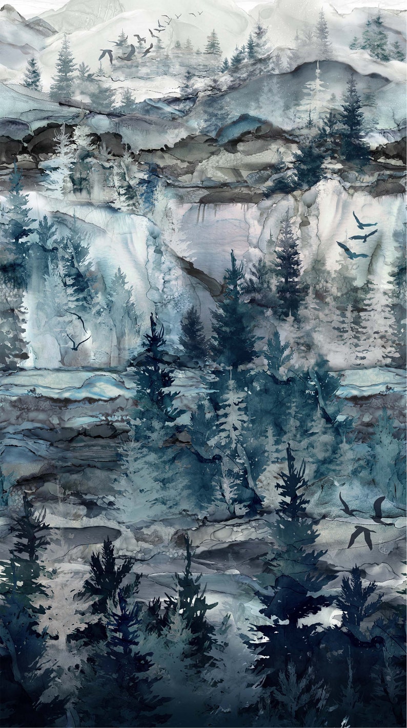 Cliffside View Quilt Kit With Fabric and Pattern for - Etsy