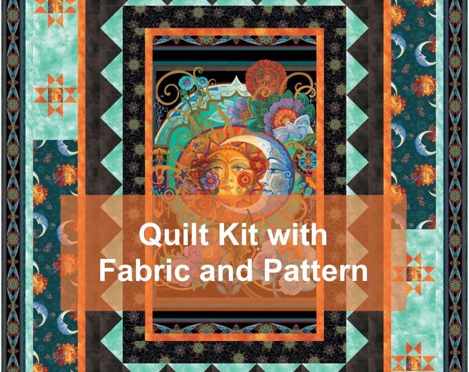 Picture It Quilt Kit With Fabric and Pattern for Quilt Top and Binding ...