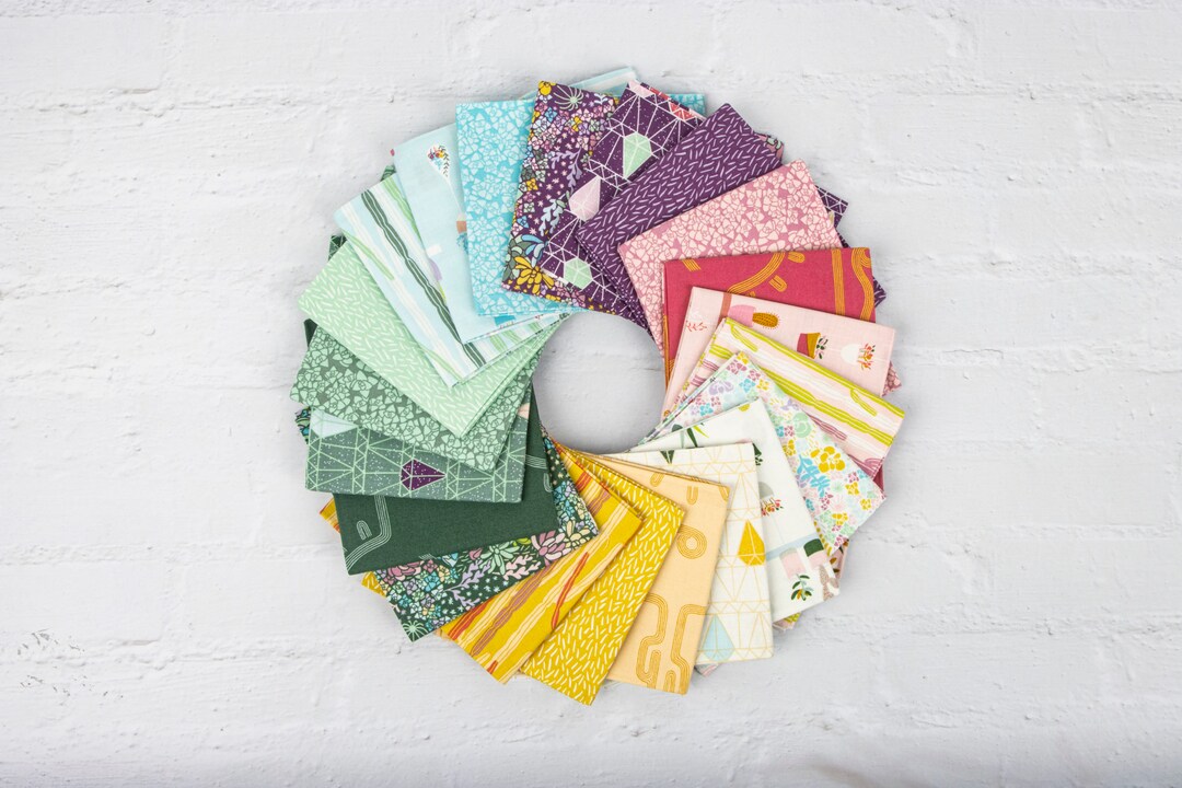 21 Piece Arid Oasis Fat Quarter Bundle- Complete Collection Riley Blake ...