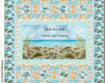 Deep Sea Treasures Quilt Kit With Fabric and Pattern for Quilt Top ...