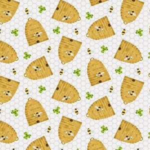 Buzzy Bee Quilt Kit With Fabric and Pattern for Quilt Top & Binding ...