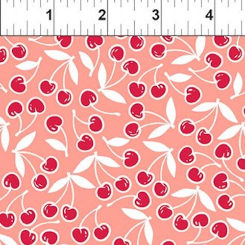 Cherry Fabric - Etsy