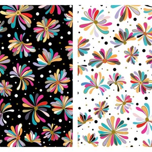 Two by Four Bold Blooms Quilt Kit With Fabric and Pattern for Quilt Top ...