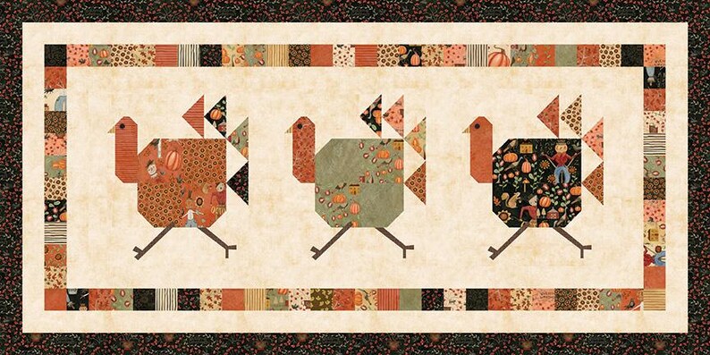 Icons Cotton Fabric, Bittersweet Farm C14855 Riley Blake, Teresa Kogut ...