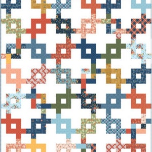Tangled Quilt Kit With Fabric and Pattern for 60 X 70'' Quilt Top and ...