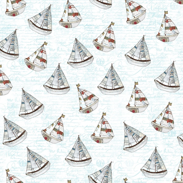 Sailing Fabric - Etsy